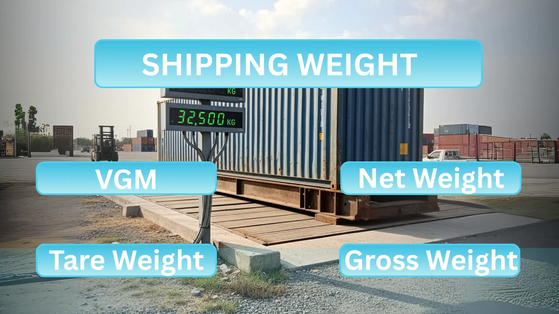 Shipping Weight & VGM — Australia Guide