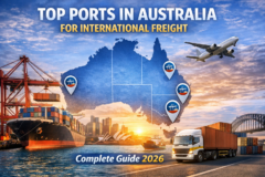 Top Ports in Australia for International Freight 2026